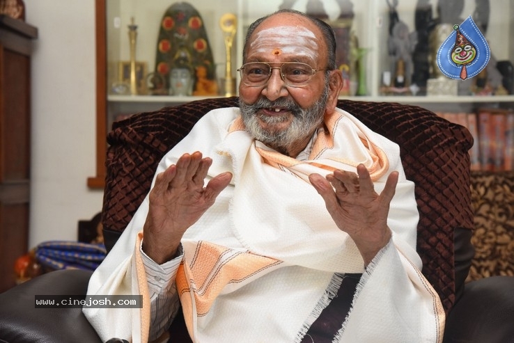Amma Nanna Guruvu Shathaka Padyarchana Poster launched by K.Viswanath ...