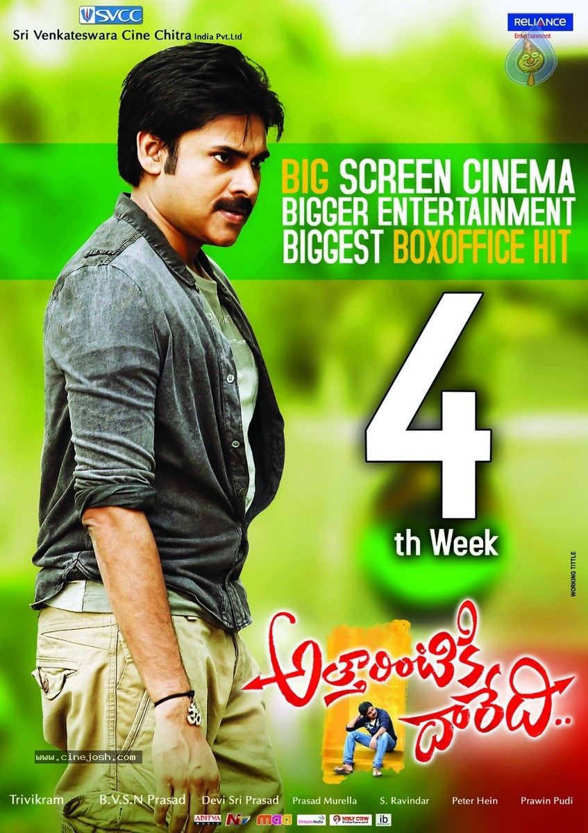 Pawan Kalyan Attarintiki Daredi Posters