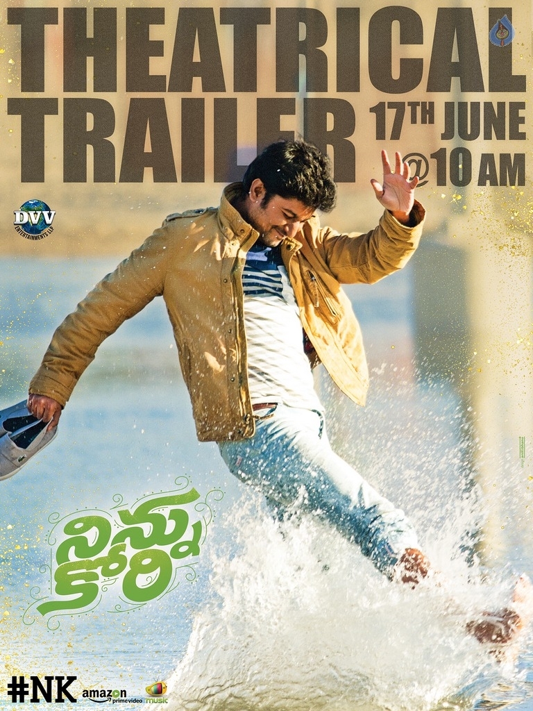 Ninnu Kori New Poster and Still - Photo 1 of 2 Ninnu Kori New Poster and Still - Photo 1 of 2