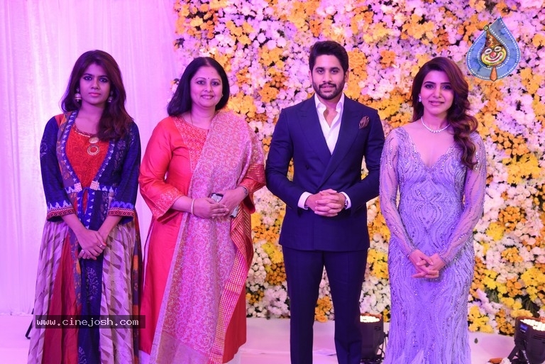 Naga Chaitanya - Samantha Reception Photos 02 - Photo 6 of 21