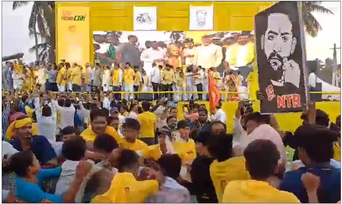 TDP Cadre Thrash NTR Fans | cinejosh.com TDP Cadre Thrash NTR Fans | cinejosh.com