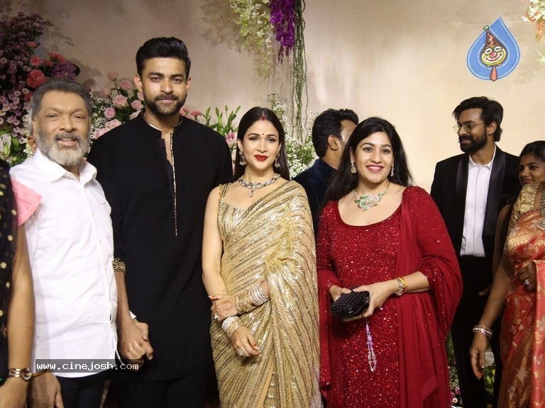 Varun Tej - Lavanya Tripathi Reception Gallery - Photo 61 of 136