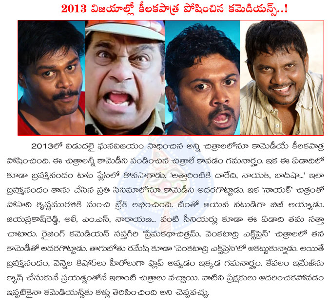 2013 comedians,brahmanandam,saptagiri,tagubothu ramesh,praveen,2013 ...