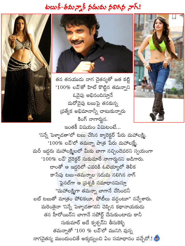 hero nagarjuna,king nagarjuna,yuvasamrat nagachaitanya,heroine tamanna ...