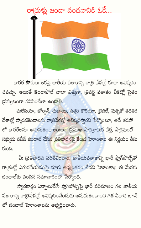 About Indian Flag In Telugu